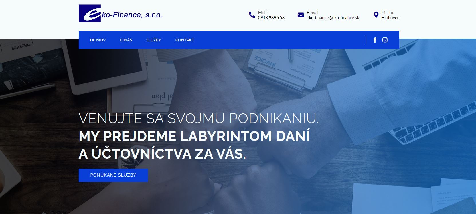 Eko-finance - PREJDEME LABYRINTOM DANÍ A ÚČTOVNÍCTVA ZA VÁS